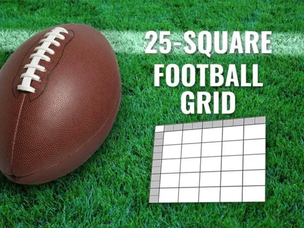 How A 25-Square Football Board Works - Play Football Squares